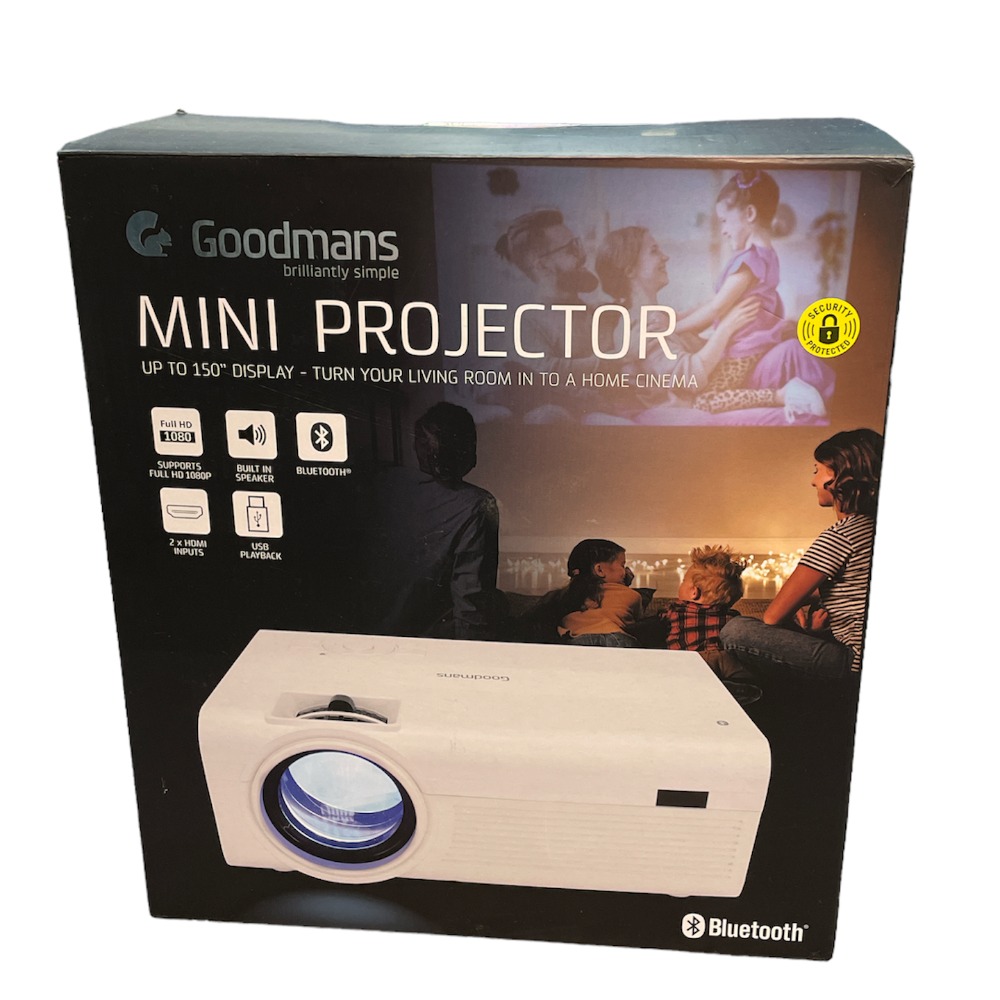 New Brand New - Goodmans Mini Projector - Own4Less